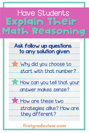 3 Easy Tips for Awesome Math Talks in the Primary Classroom - First ...