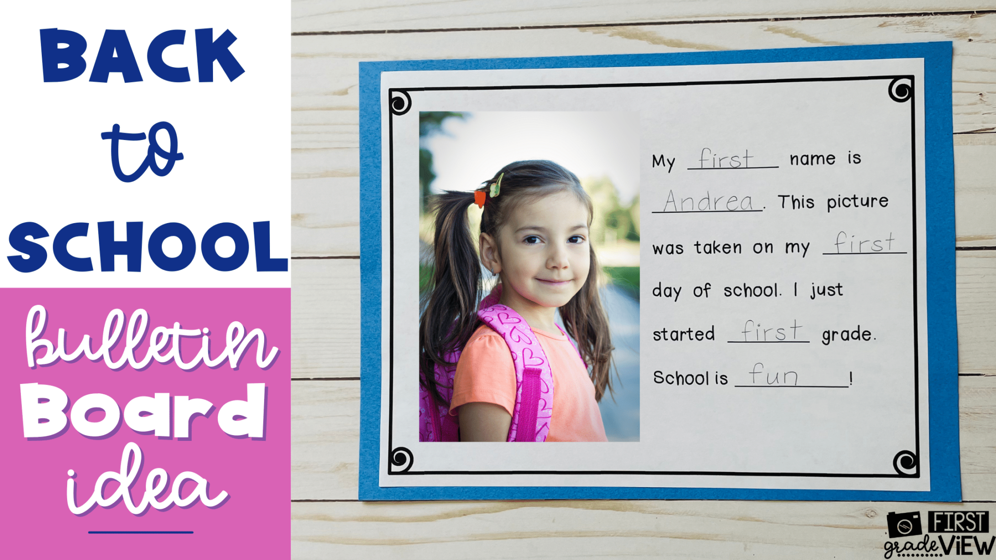 Exciting Ideas for Welcoming Students Back to School - First Grade View