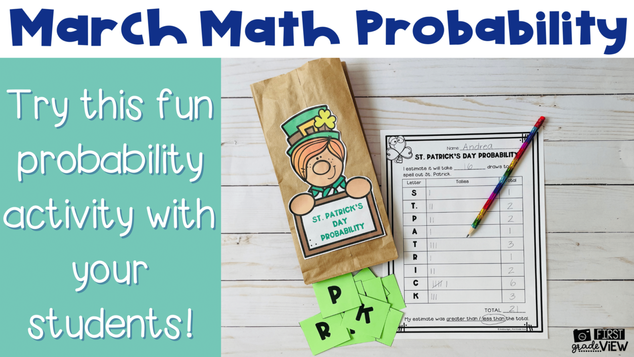 5 Engaging St. Patrick's Day Math Activities - First Grade View
