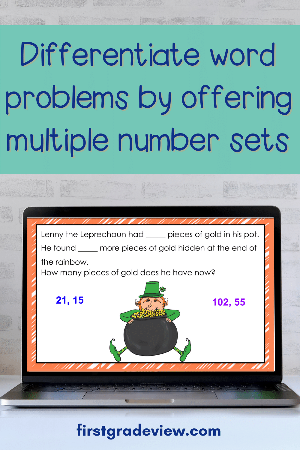 5 Engaging St. Patrick's Day Math Activities - First Grade View
