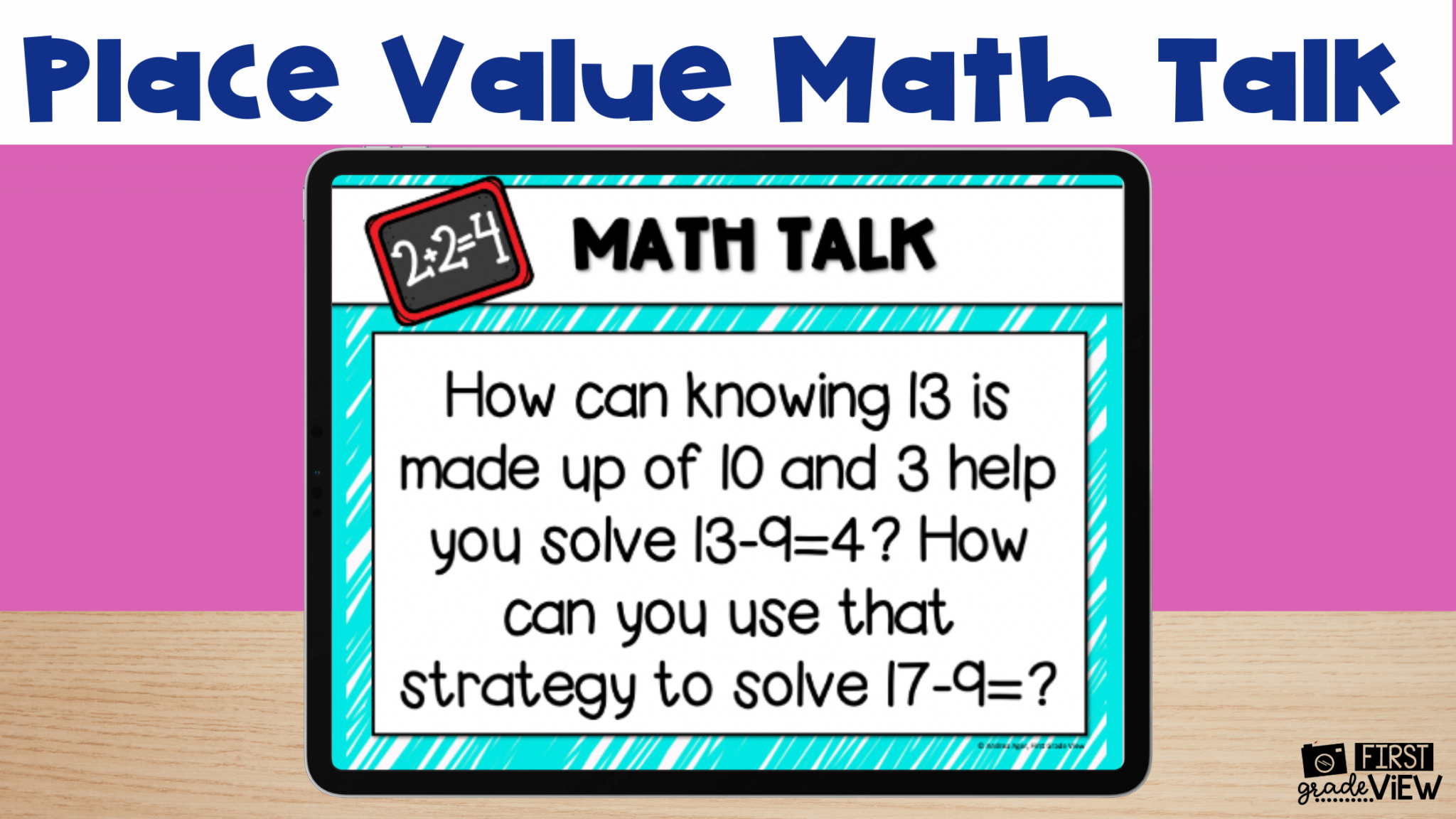 7 Easy Math Talk Examples for Busy Teachers - First Grade View