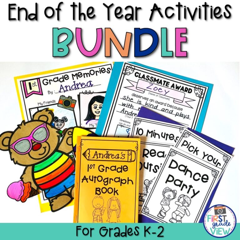 7 Fun & Easy End-of-the-School-Year Ideas Your Students Will Love ...