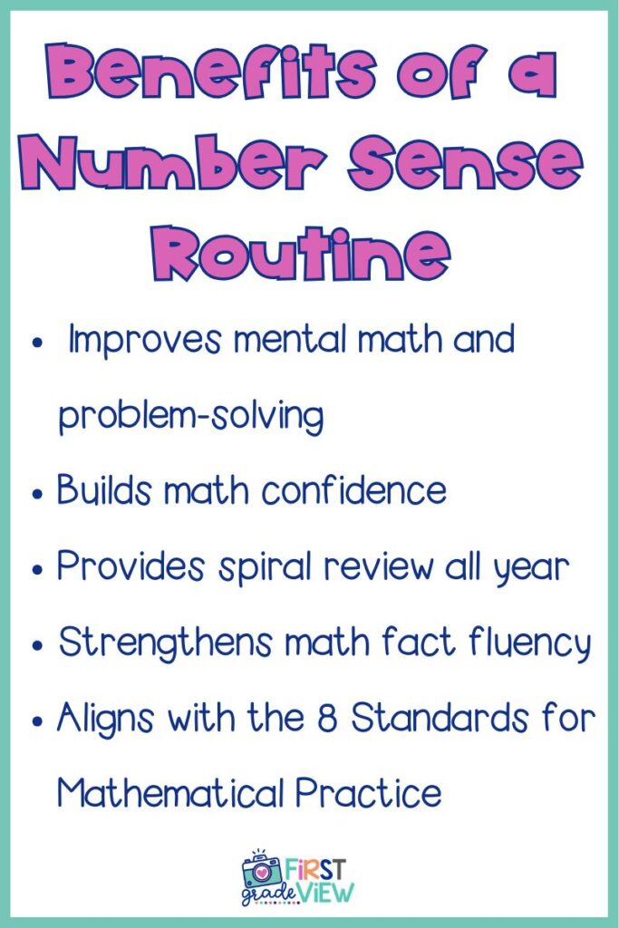 Number Sense Routine