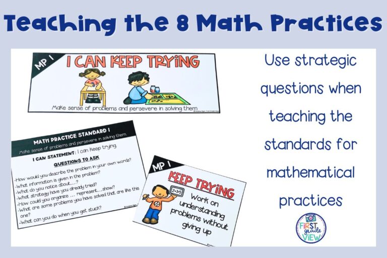 Teaching the 8 Mathematical Practices from Day 1