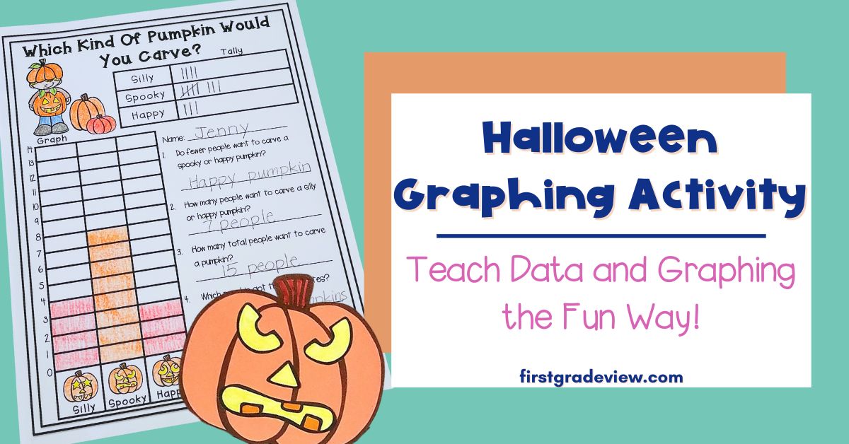Halloween Graphing Activity for First Grade