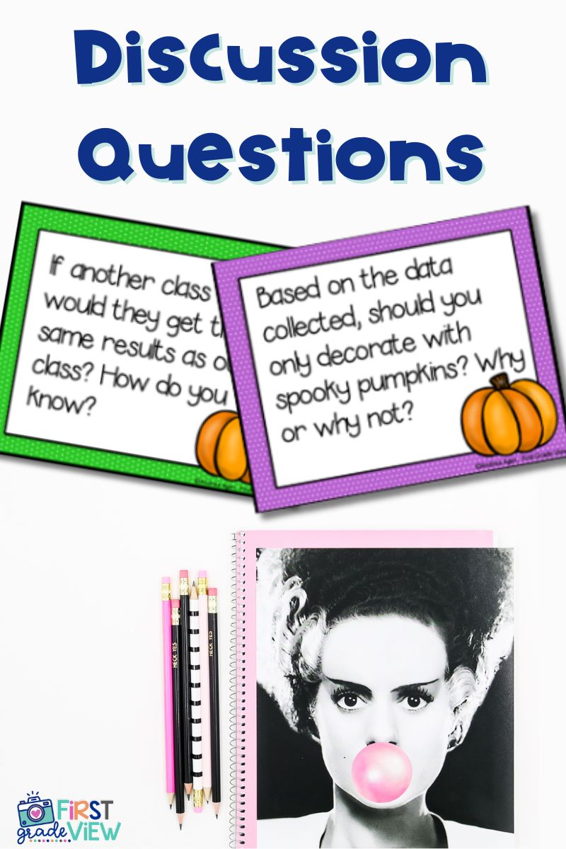 Halloween Graphing Activity for First Grade