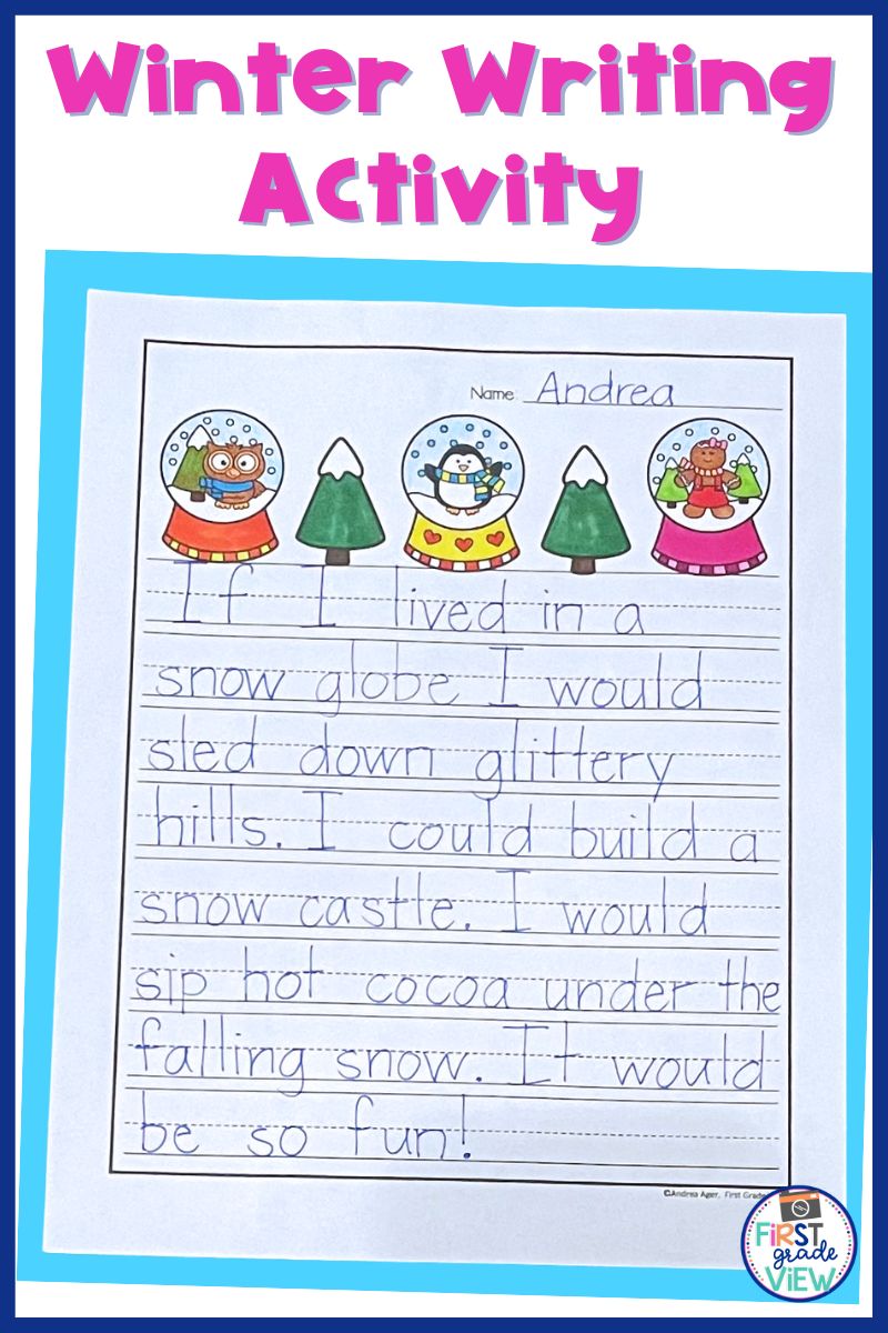 A Special Winter Math Activity That Builds Community - First Grade View