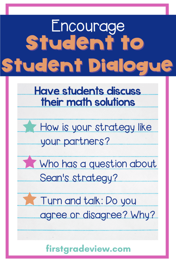 3 Easy Tips for Awesome Math Talks in the Primary Classroom - First ...